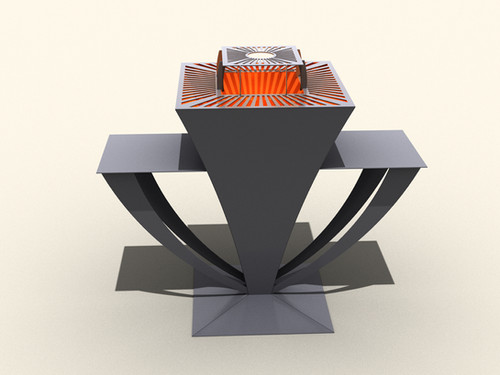 Outdoor Grill. DXF files | Cutting plan DXF