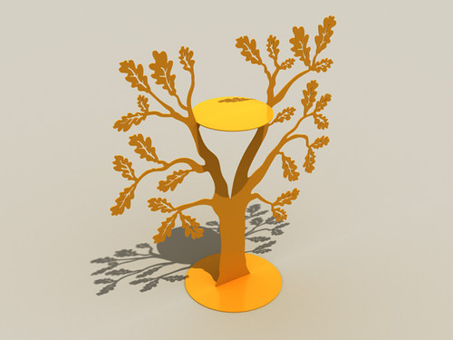 Garden decor, bird bath, bird feederDXF file plasma cutting + assembly ...