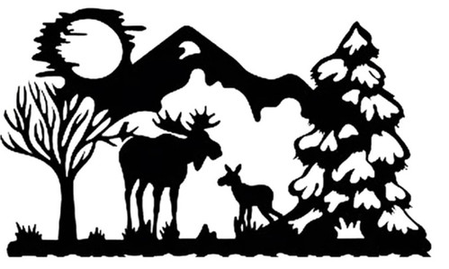 Nature11. Free DXF file for plasma, laser cutting. | Cutting plan DXF