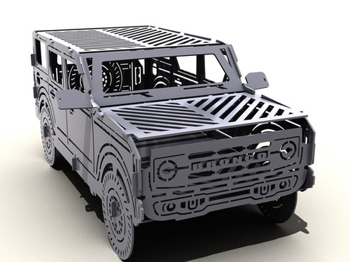 Bronco Fire pit DXF fire pit, file plasma, laser cutting. | Cutting ...