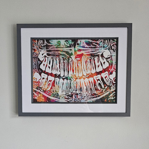 Funky Teeth Canvas Print | The Hygienist