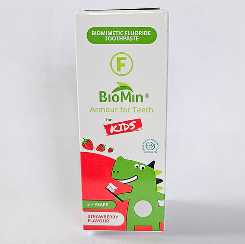 BioMin® F for Kids Toothpaste Strawberry | The Hygienist