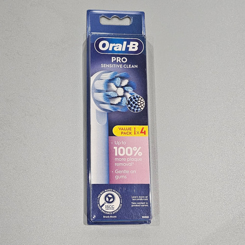 Oral B Pro Sensitive Clean 4 pack refills | The Hygienist
