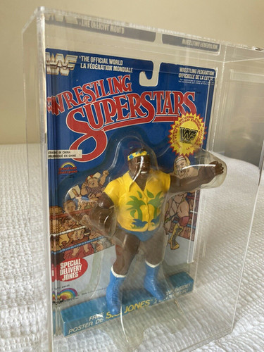 WWF LJN SD JONES Yellow Shirt Variant Wrestling Figure - MOC - In ...