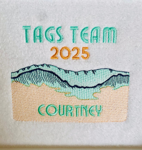 BTA TAGS TOWEL | Vickers Day Designs