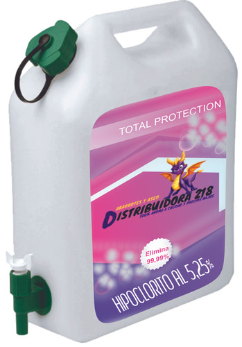 HIPOCLORITO DE SODIO 5,25% | Distribuidora 218