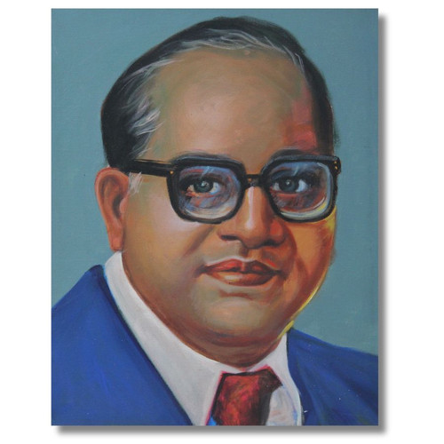 Canvas Painting Dr Babasaheb Ambedkar For Living Room Buy Online From ...
