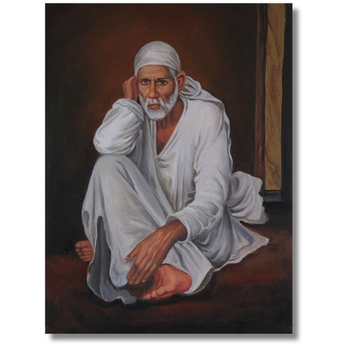 Handmade Sai Baba Art for living room shop online from best art gallery ...
