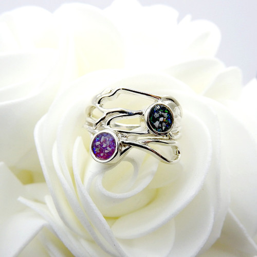 Genesis Ring Round 2 x 8mm | Whisker & Wings