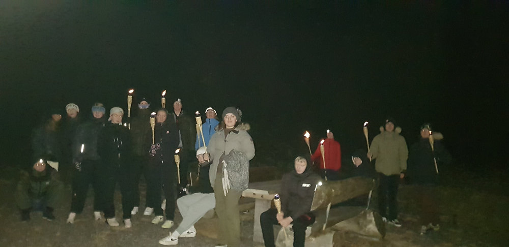 Ljósaganga 10. bekkjar