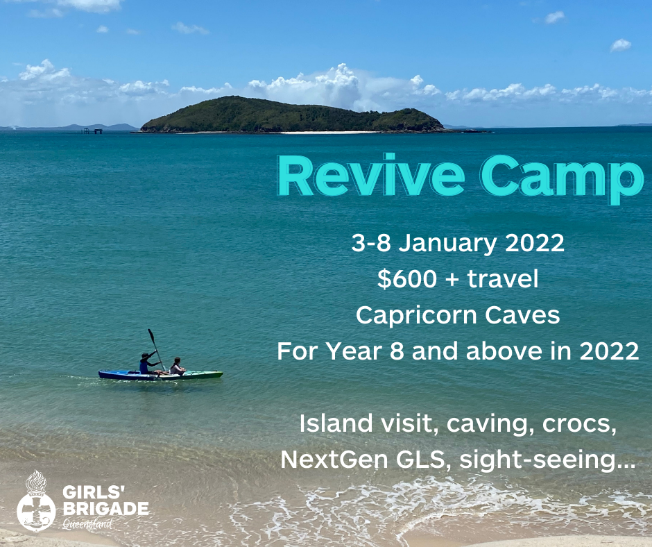 Revive Camp 2022 - Participant EOI | GB Qld Inc