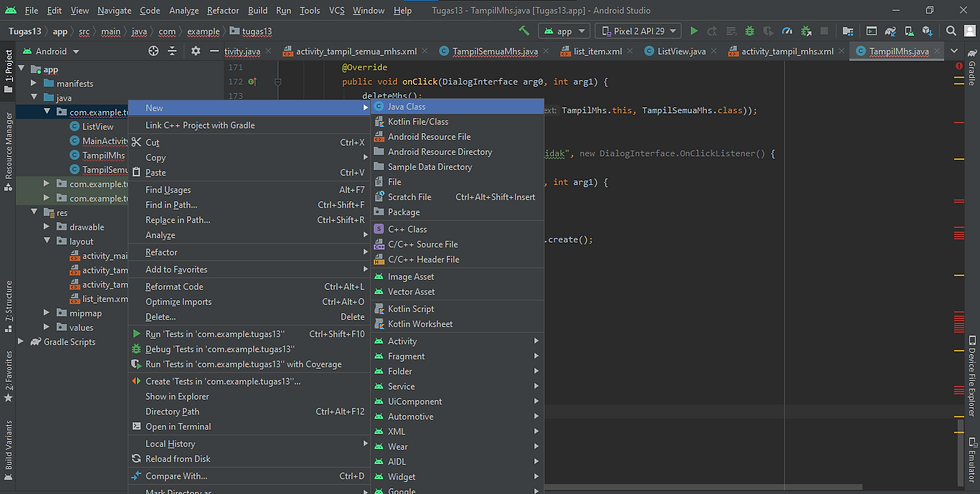 Modul 13 - CRUD Database MySQL dengan PHP Modul 13 - CRUD Database MySQL dengan PHP