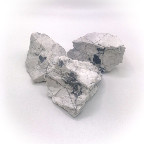 White Howlite Rough | Rock & Gemstone Shop