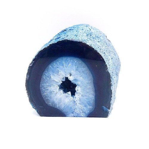 Large Agate Geode - Blue | Rock & Gemstone Shop