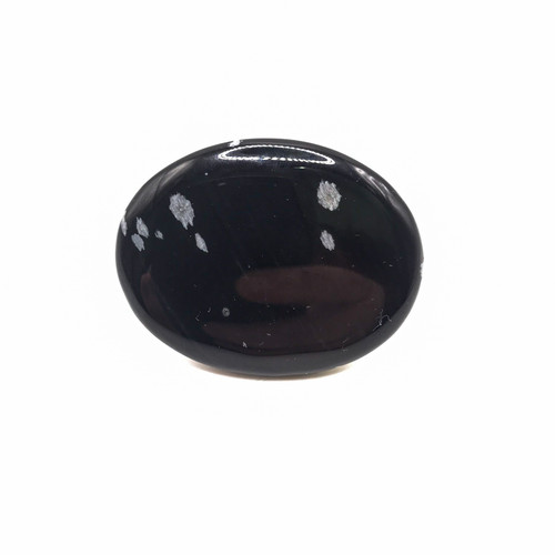 Snowflake Obsidian Flat Stone | Rock & Gemstone Shop