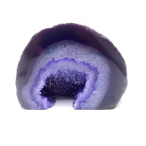 Large Agate Geode - Purple | Rock & Gemstone Shop