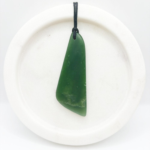 Freeform Greenstone Pendant | Rock & Gemstone Shop