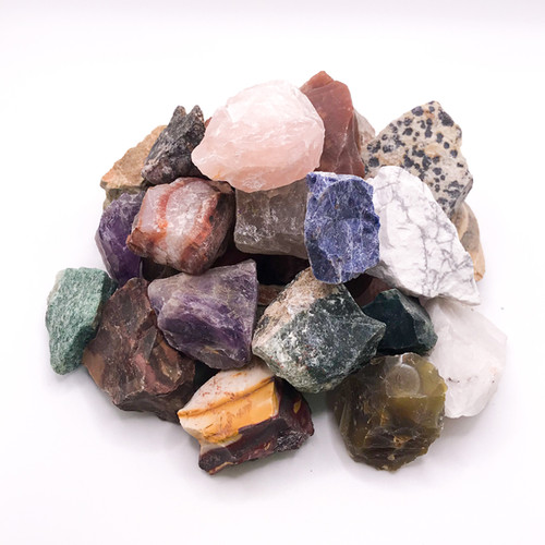 Rough Rock Tumble World Mix 1kg | Rock & Gemstone Shop