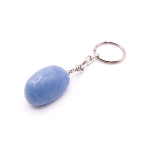Angelite Keyring | Rock & Gemstone Shop