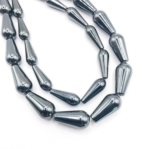 Hematite Bullet Bead Strand | Rock & Gemstone Shop