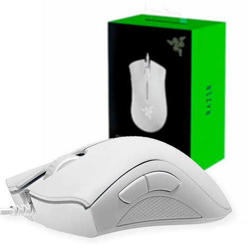 Mouse Gamer Blanco 6400 Dpi - Razer Deathadder Essential Led ...