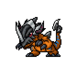 DragonRod Art | Fan made Digimon pixel art