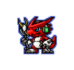 Shoutmon - VB sprite sheet | Dragonrod Sprites