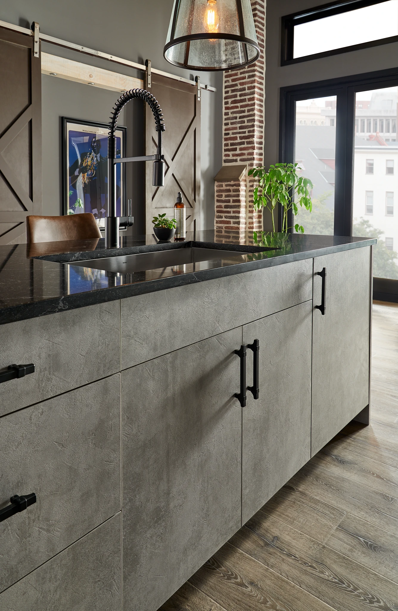 UltraCraft Piper Archicrete Cabinets | Alba Kitchen
