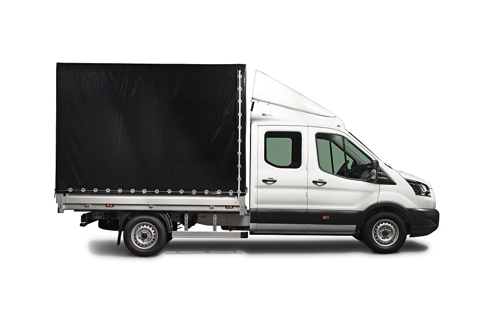 Ford Transit DoubleCab tarpaulin body