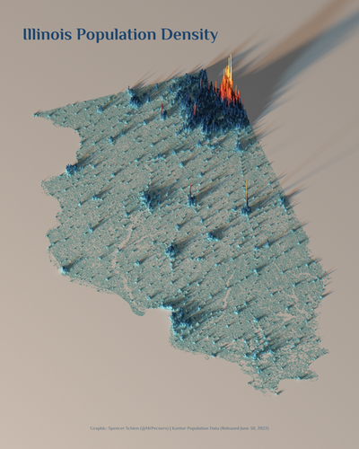 Illinois PD Poster | Rayshade Designs