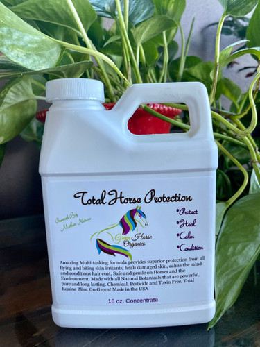 Total Horse Protection-16 oz. Conc. +Spray bottle | Green Horse Organics