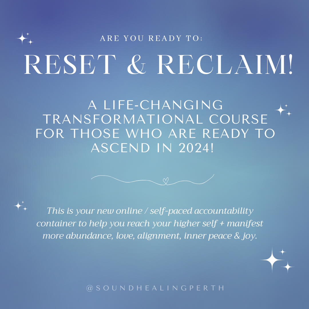 RESET & RECLAIM - the #1 self-paced / online personal development ...