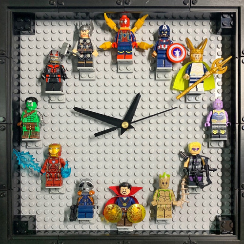 Marvel 1: Mini Figure Clock (DIY) | Mak Collection