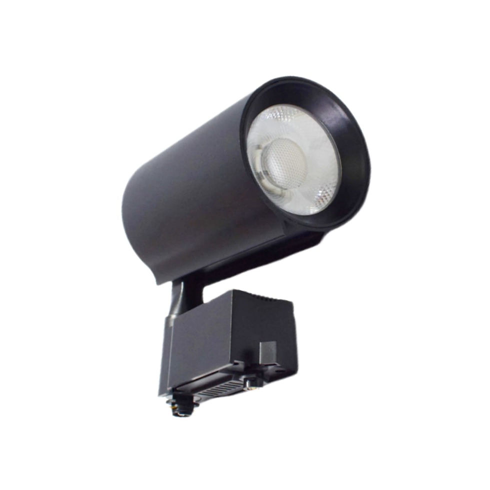 Outdoor Wall-Mounted Track Light - 30W Black | Unilux