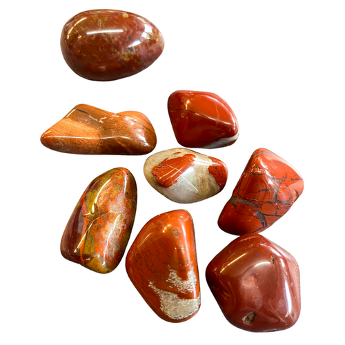 Red Jasper Tumblestone Healing Crystal | Moonstone
