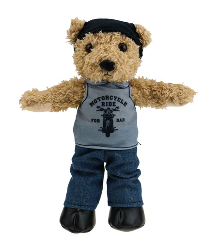 Born-to-Be-Wild Motorcycle Bear, Fully Customtizable | Best Plush, Inc