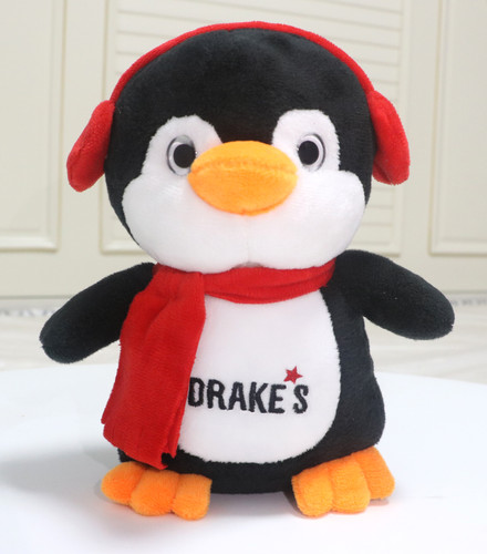 Drake's Penguin Plush Mascot, Customizable Hospitality Giveaway | Best ...