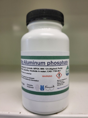 Aluminum phosphate, CAS 7784-30-7 | BioFuran Materials