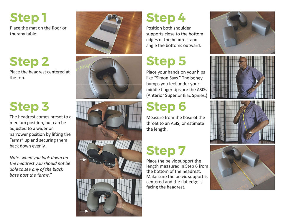 INSTRUCTIONS - Tru Align Body System | Kacelia