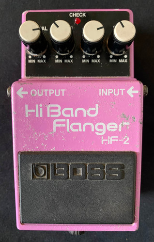 1985 Boss HF-2 Hi Band Flanger | Guitar Galactica