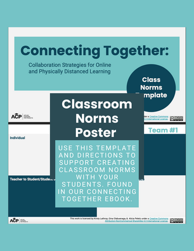 Classroom Norms Poster Template | Applied Coaching