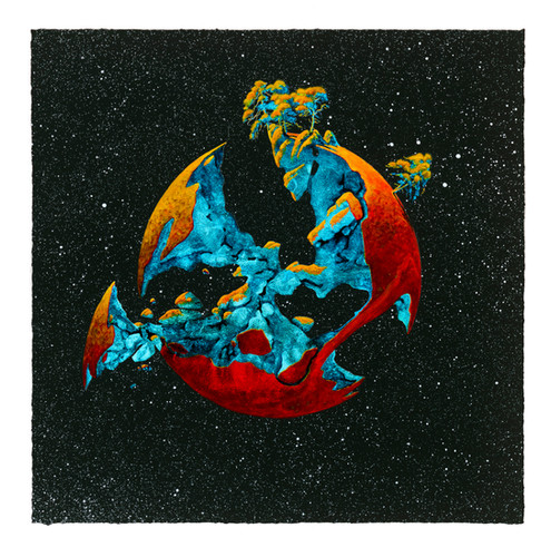 FRAGILE RED, Silkscreen Print. | Roger Dean