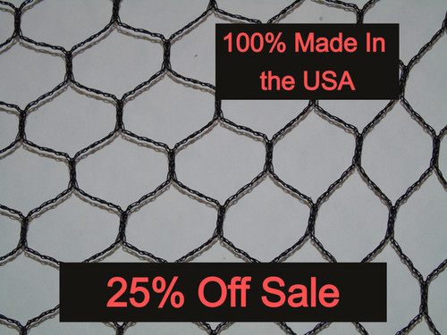 Lightweight Polypropylene Netting 1" Mesh 25' x 150' | Nettexx