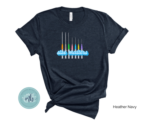 Size Matters IV Catheter Tee - IV Infusion Hydration Phlebotomy Nurse ...