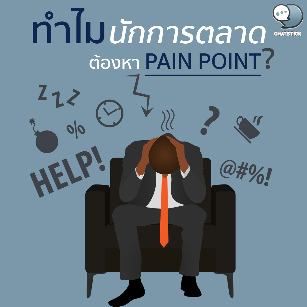 ทำไมนักการตลาดต้องหา PAIN POINT