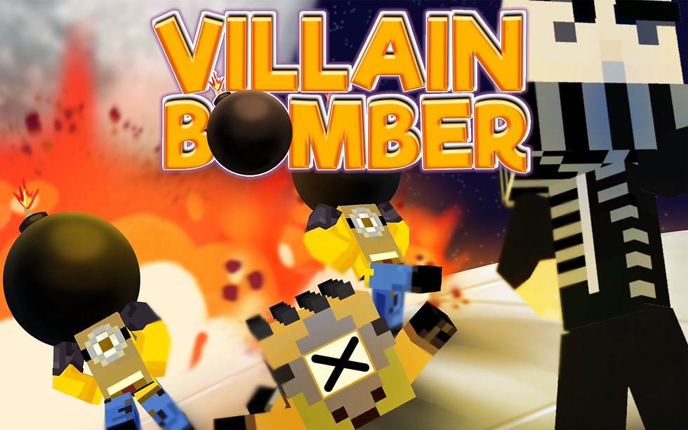 Drop bombs with villains in Villain Bomber.