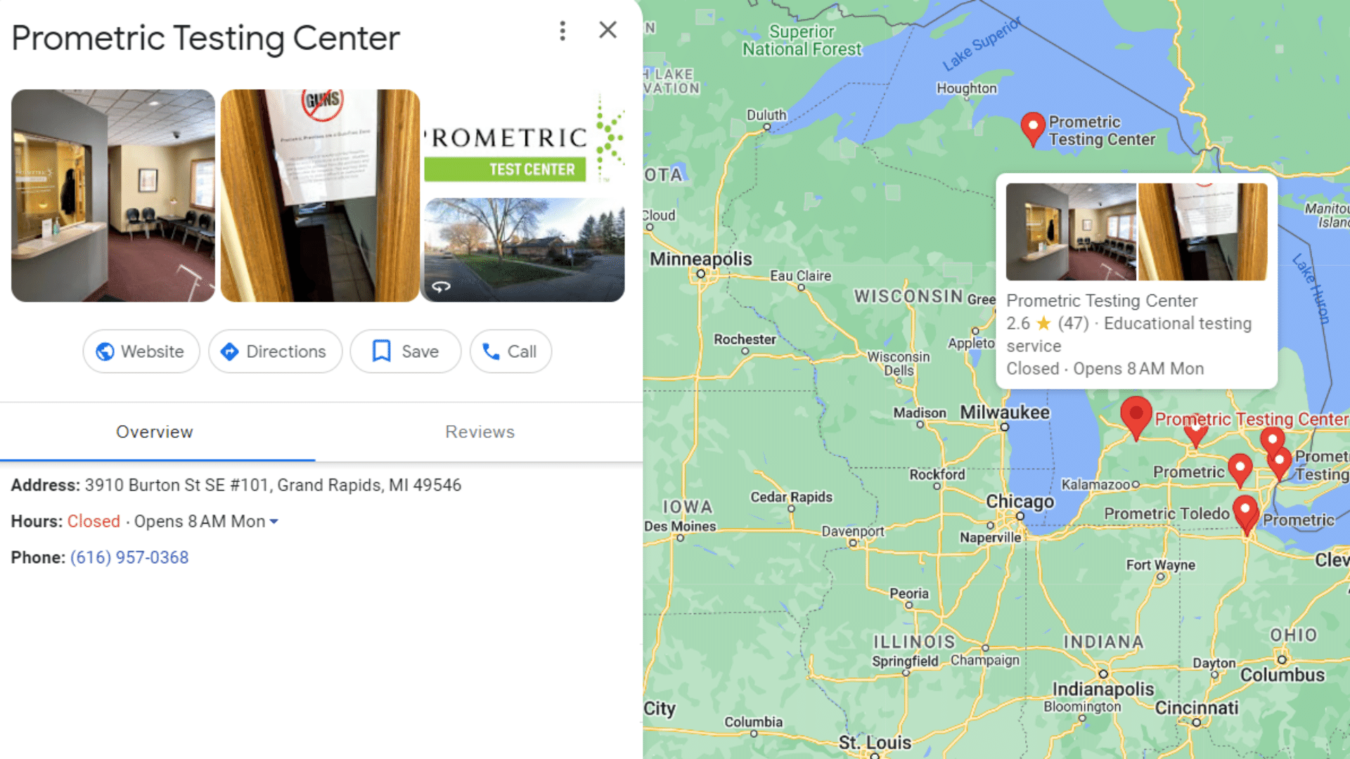 Michigan: Top 6 Prometric Test Centers For DSST Exams