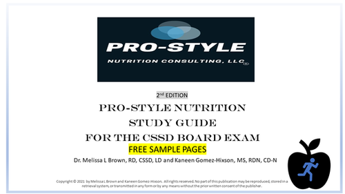 Free Sample Pages of our Study Guide (2nd edition) for the CSSD Board ...