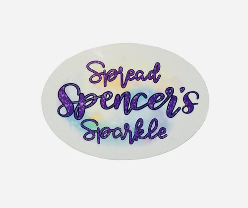 Spread Spencer's Sparkle Sticker | Spencer's Sparkle