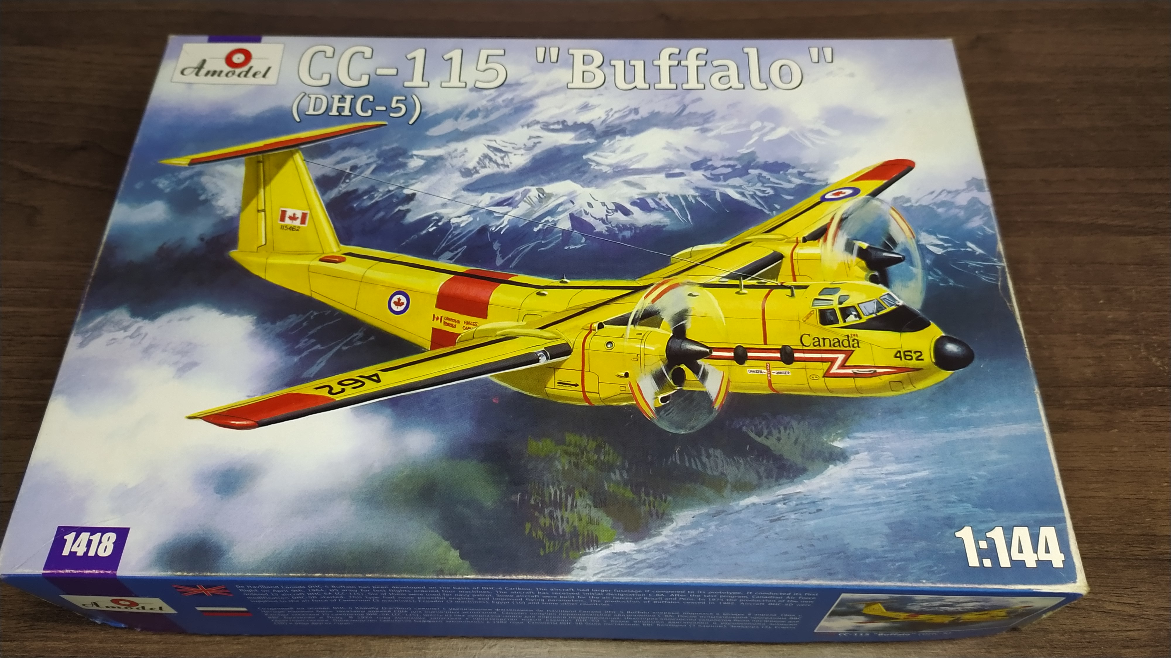 Amodel 1/144 DE HAVILLAND CANADA DHC-5 CC-115 BUFFALO Military Models ...